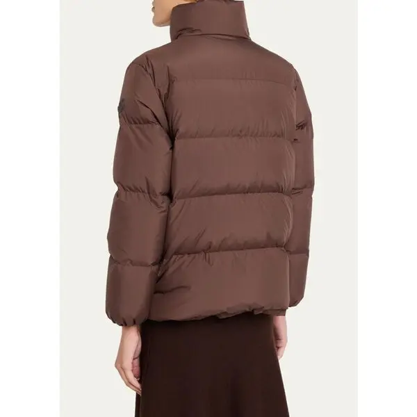 Moncler Vivantesse Down Jacket - Brown
