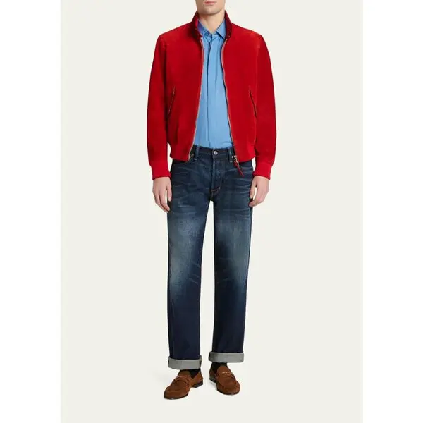 TOM FORD Cotton And Silk Washed Twill Sport Shirt