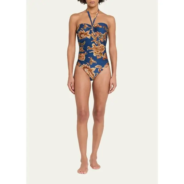 Zimmermann Aster Wide Link One-piece Swimsuit