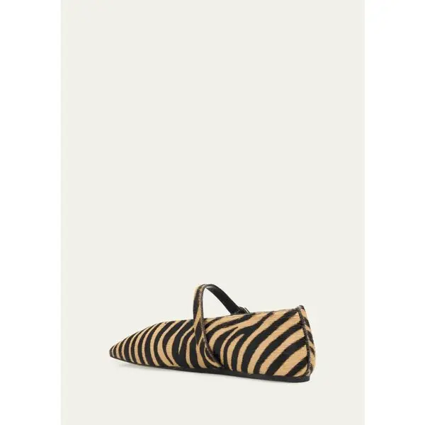 Le Monde Beryl Stella Calf Hair Ballerina Flats