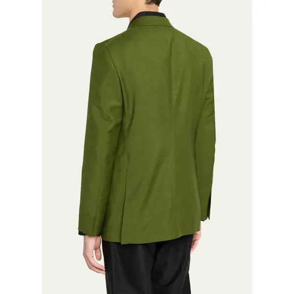 TOM FORD Wool Peak Lapel Single-breasted Sport Coat