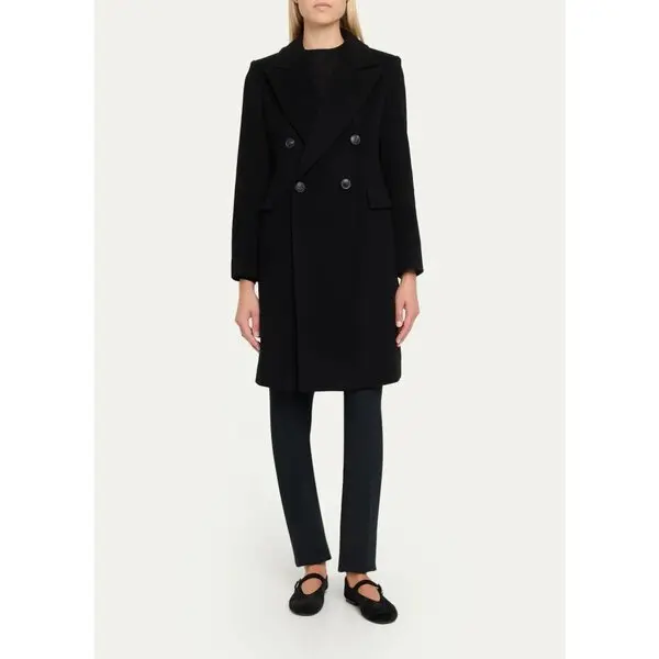 Fleurette Kaia Double-breasted Italian Wool Jacket