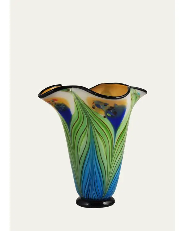 DALE TIFFANY Kalima Decorative Art Glass Vase
