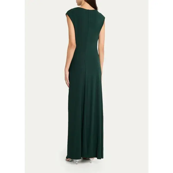 Simkhai Acacia Draped Jersey Maxi Dress