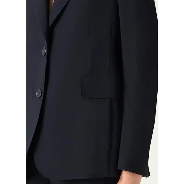 Akris Malik Cool Wool Single-breasted Jacket
