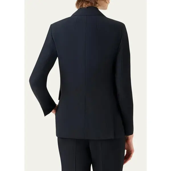 Akris Malik Cool Wool Single-breasted Jacket
