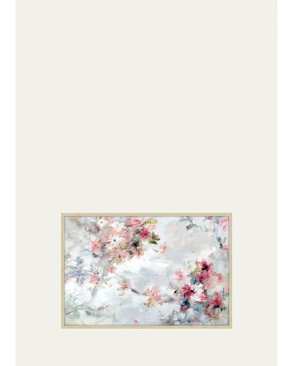 PRESTIGE ARTS Cascading Floral Giclee On Canvas