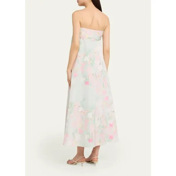 Bernadette Bailey Bow Babydoll Midi Dress
