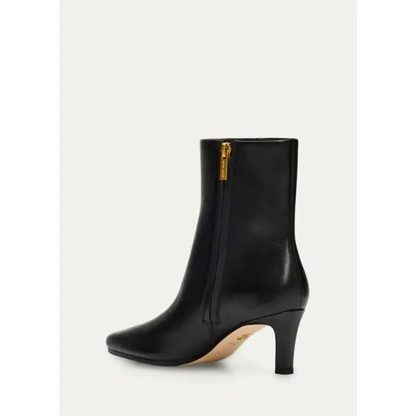 Veronica Beard Agnes 65mm Leather Ankle Boots - Black
