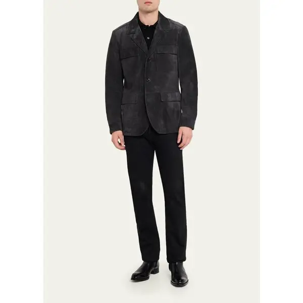 TOM FORD Suede Military Jacket
