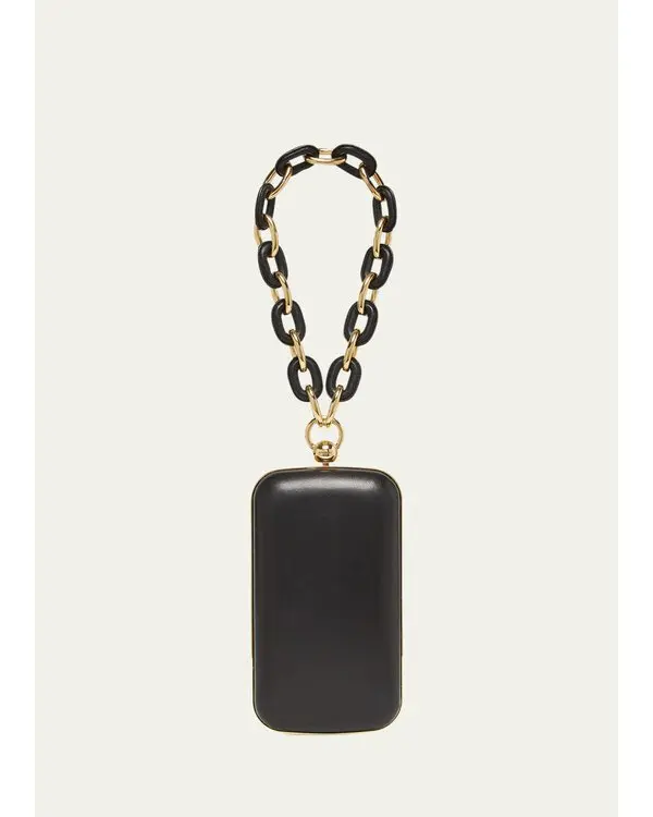 Givenchy Wristlet Clutch Bag In Nappa Leather