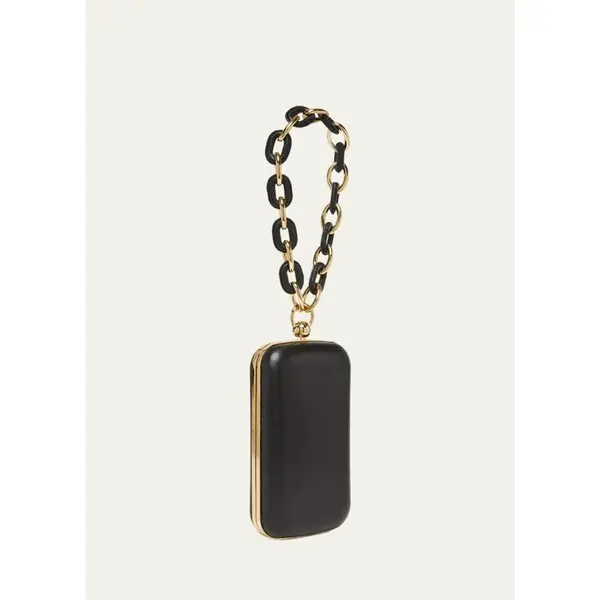 Givenchy Wristlet Clutch Bag In Nappa Leather