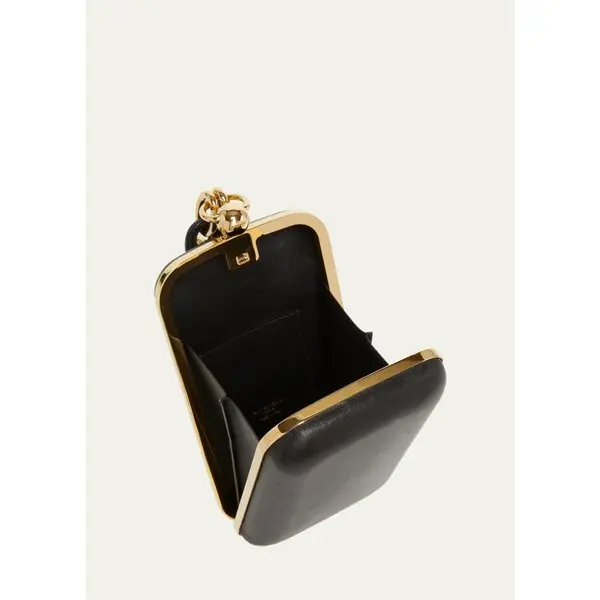 Givenchy Wristlet Clutch Bag In Nappa Leather