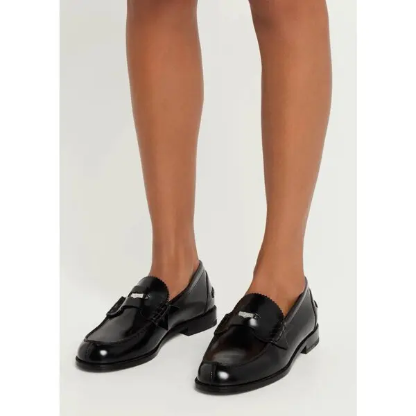 CHRISTIAN LOUBOUTIN The Plato Leather Penny Loafers
