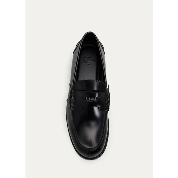 CHRISTIAN LOUBOUTIN The Plato Leather Penny Loafers