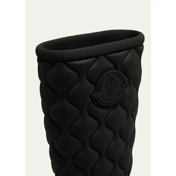 Moncler Kickstream Quilted Mid-calf Boots - Black