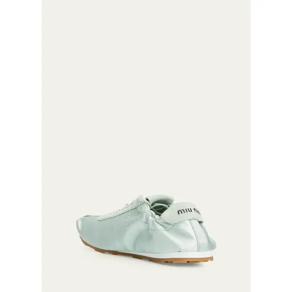Miu Miu Satin Retro Runner Sneakers - Linfa