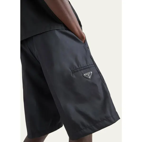 Prada Re-nylon Printed Bermuda Shorts