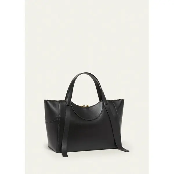 Givenchy Facet Small Chain-embellished Leather Top-handle Bag