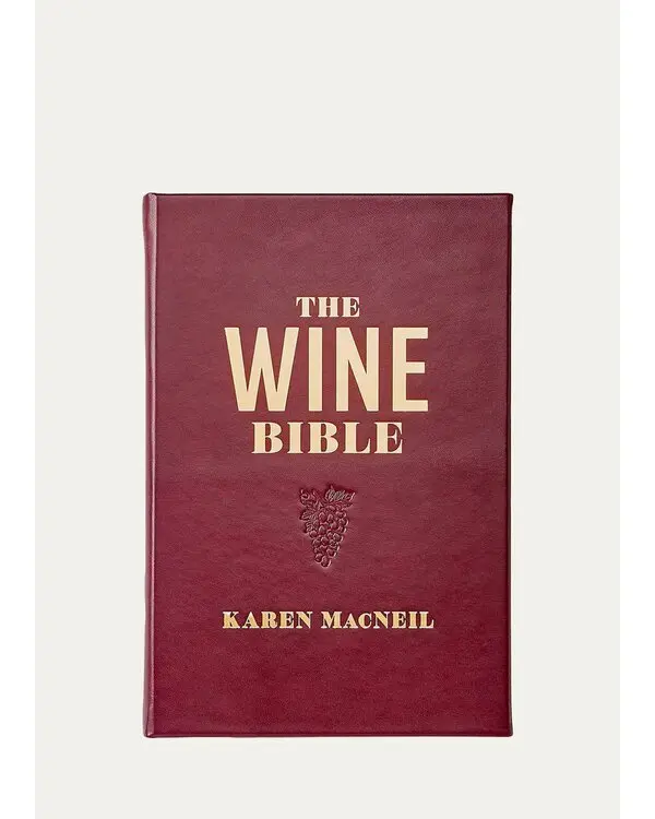 GRAPHIC IMAGE The Wine Bible " Leather-bound Book Karen Macneil