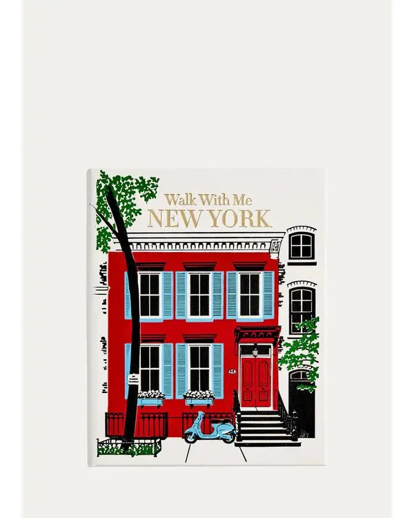 GRAPHIC IMAGE Walk With Me: New York" Leather-bound Book Susan Kaufman