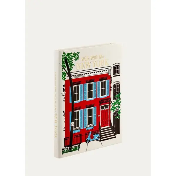 GRAPHIC IMAGE Walk With Me: New York" Leather-bound Book Susan Kaufman