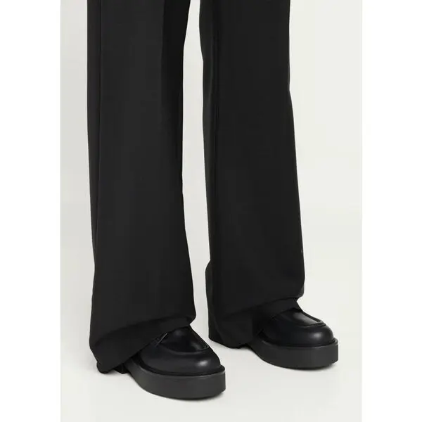 GIANVITO ROSSI Leather Combat Boots