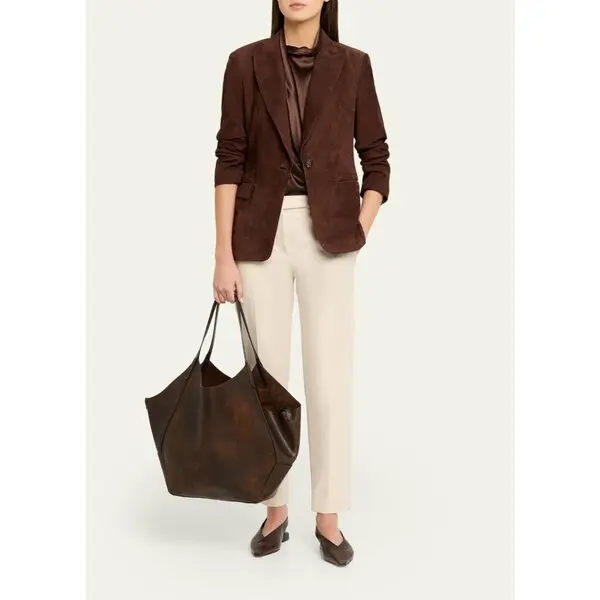 Brunello Cucinelli Slim-leg Cotton Pants