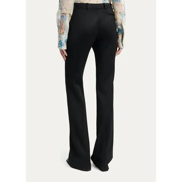 Alexander McQueen Bumster Wool Trousers