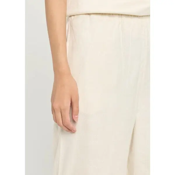 TOTEME Monogram Flannel Straight-leg Trousers