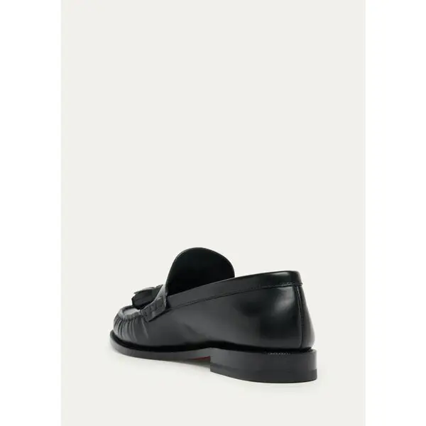 CHRISTIAN LOUBOUTIN Cassia Leather Ballerina Flats