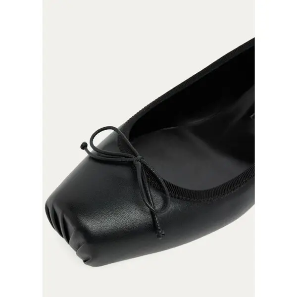 CHRISTIAN LOUBOUTIN Cassia Leather Ballerina Flats