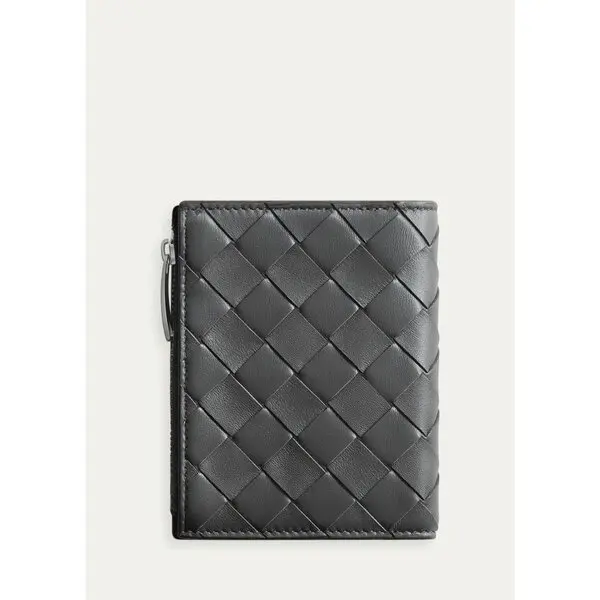 Bottega Veneta Andiamo Slim Bifold Leather Wallet