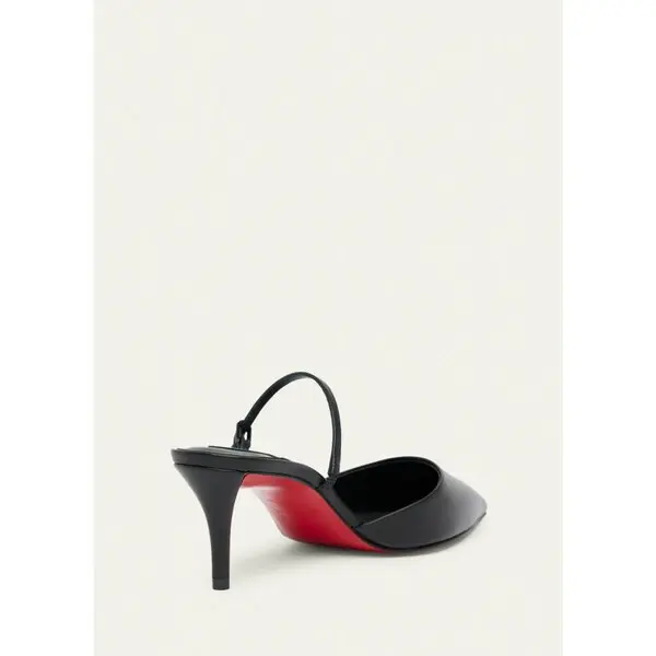 CHRISTIAN LOUBOUTIN 60mm Milena Leather Mule Pumps