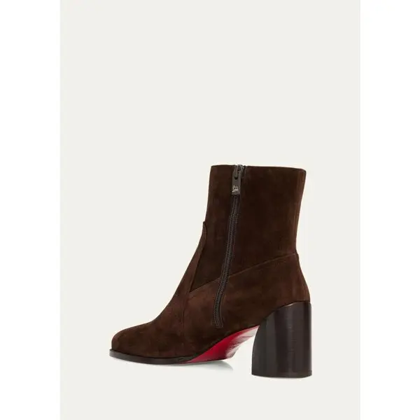CHRISTIAN LOUBOUTIN 55mm Ira Suede Ankle Boots
