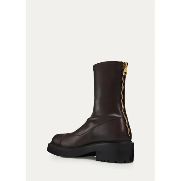 GIUSEPPE ZANOTTI 25mm Leather Combat Boots