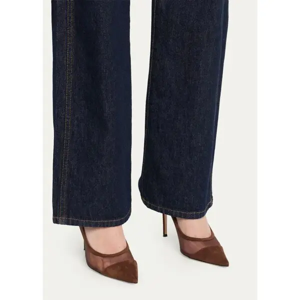 GIANVITO ROSSI 95mm Mesh Cap-toe Pumps - Brown