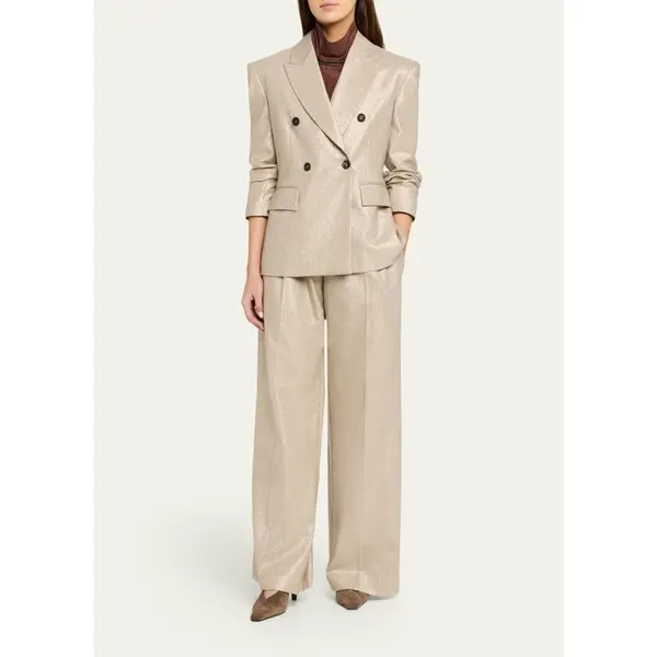 Brunello Cucinelli Loose Pleated Trousers