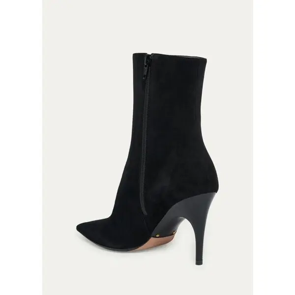 Balenciaga 90mm Suede Ankle Boots