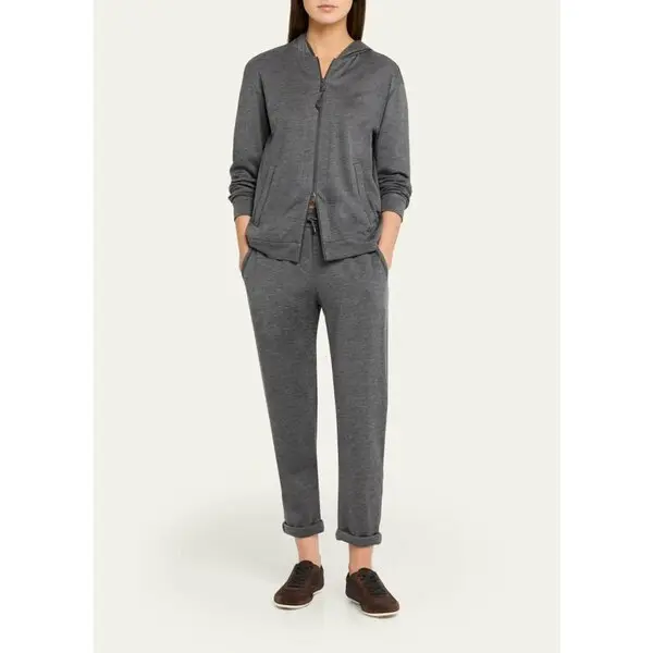 Brunello Cucinelli Monili-trim Cardigan Sweatshirt