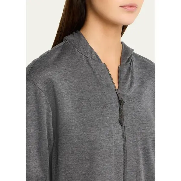 Brunello Cucinelli Monili-trim Cardigan Sweatshirt
