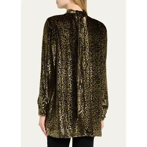 Libertine Vreeland Bianca Neck-tie Tunic Top