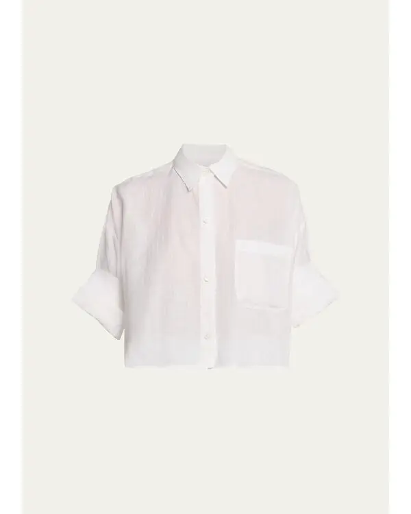 TWP Next Ex Cropped Shirt