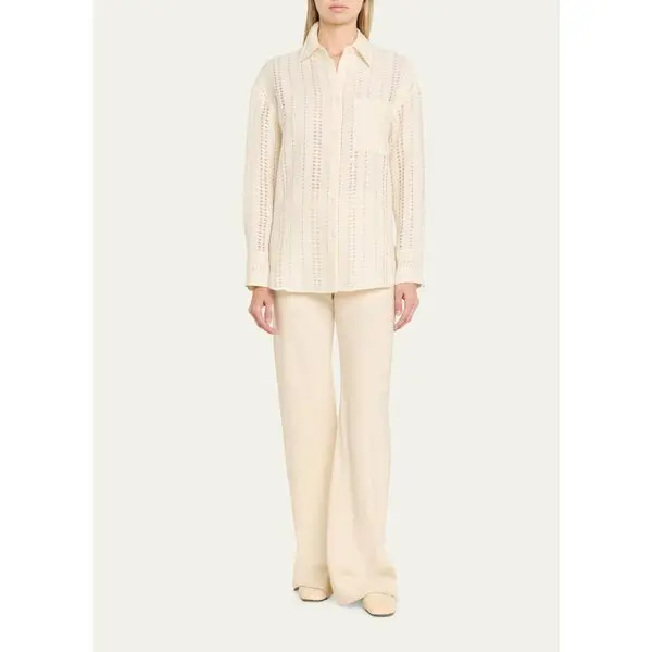 TWP Big Joe Linen Button-front Shirt