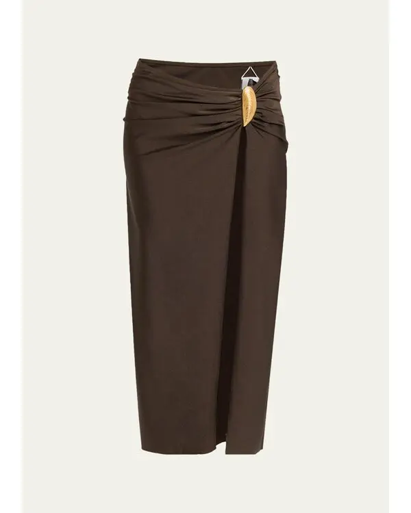 Simkhai Eiana Shell Midi Skirt