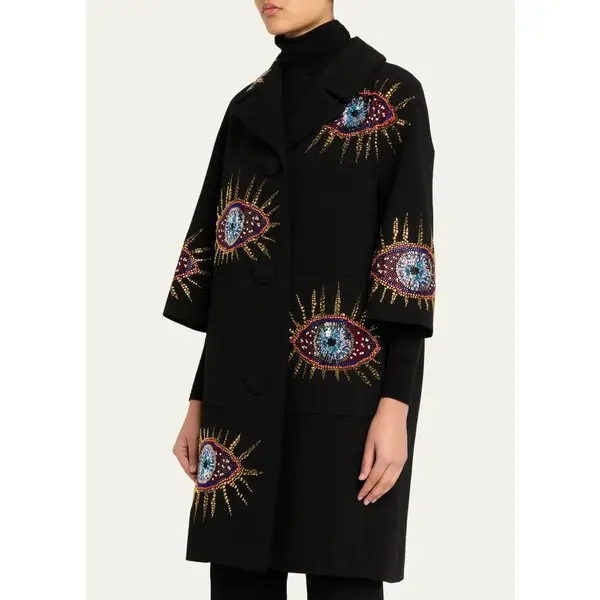 Libertine Nazar Embellished Short-sleeve Coat