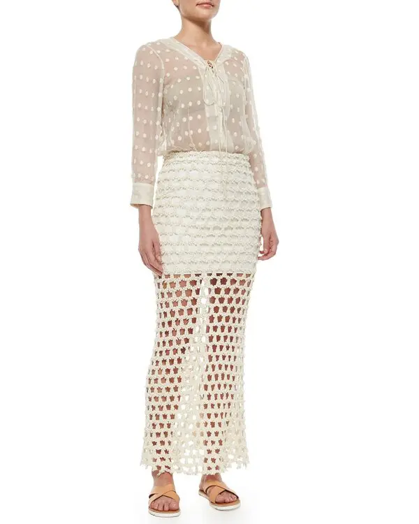 Kobi Halperin Rafaella Ombré Flared Crop Jeans