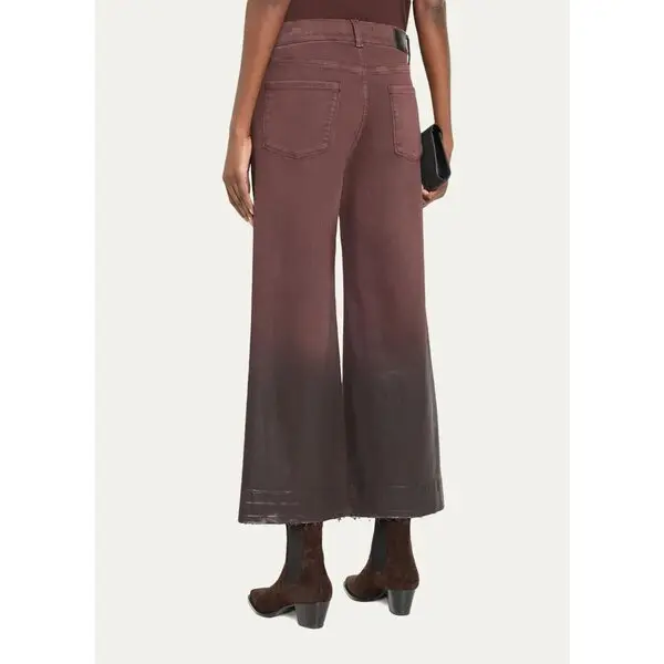Kobi Halperin Rafaella Ombré Flared Crop Jeans