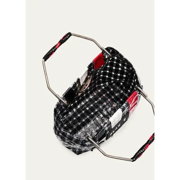 Plan C Small Woven Shopping Tote Bag