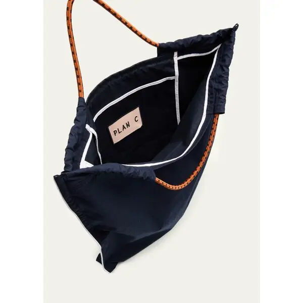 Plan C Cotton Shopping Tote Bag - Blue